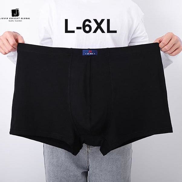 Joe Sir Underwear Men Modal Boxer Shorts Cotton Panty Briefs L-6XL Mid-high Shorts Solid Color ...