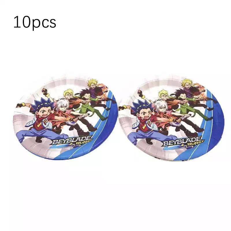 Beyblade Burst Theme Party Decorations Boys Favors Happy Birthday ...
