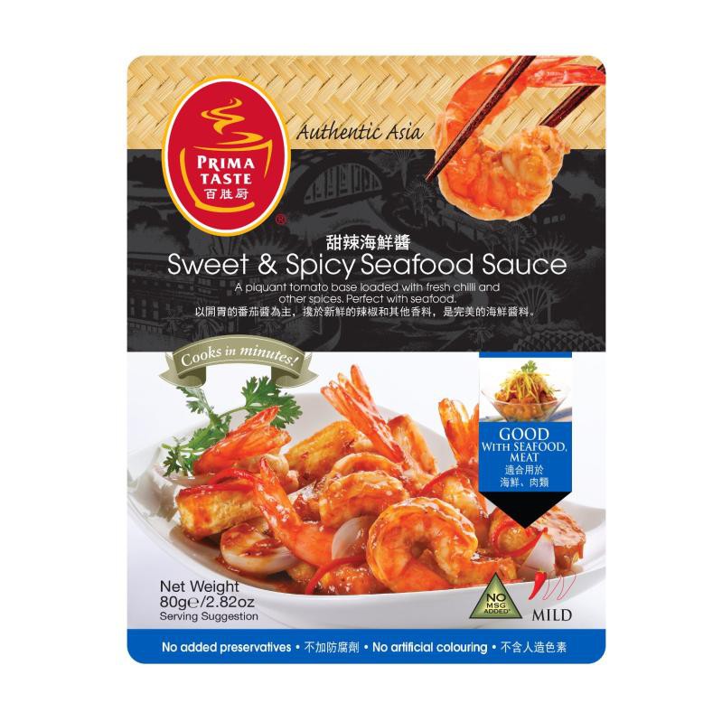 Prima Taste Sweet & Spicy Seafood Sauce, 80G (Halal) | Shopee Singapore