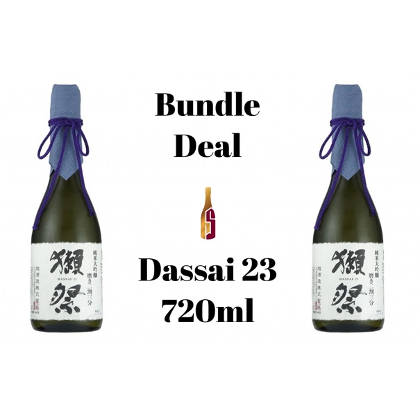 📢6.6 Bundle📢 Dassai 23 (720ml/1800ml) 獺祭 | Shopee Singapore