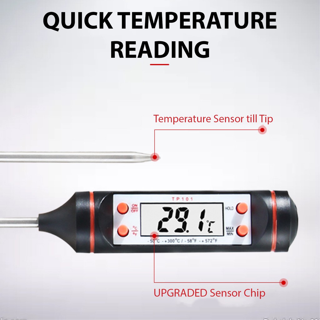 SG READY STOCK Kitchen Cooking Digital Precise Accurate Thermometer For ...