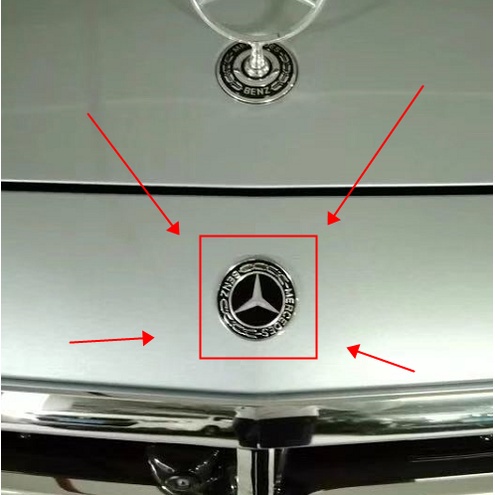 Mercedes-Benz hood label W204 205 221C-Class E-Class S-Class Vito GLA ...