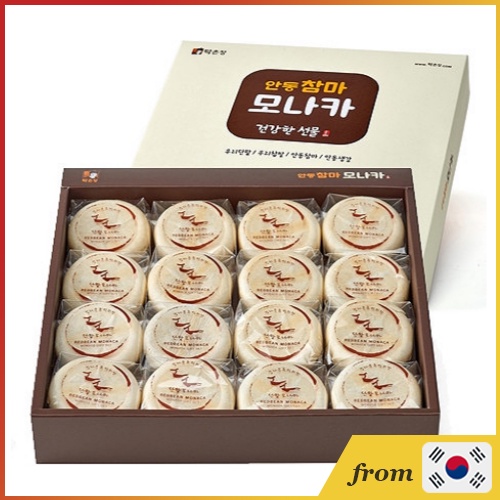 [Takchonjang] Premium Korean Snack Andong Yam Monaka 30g x 16 Pack ...