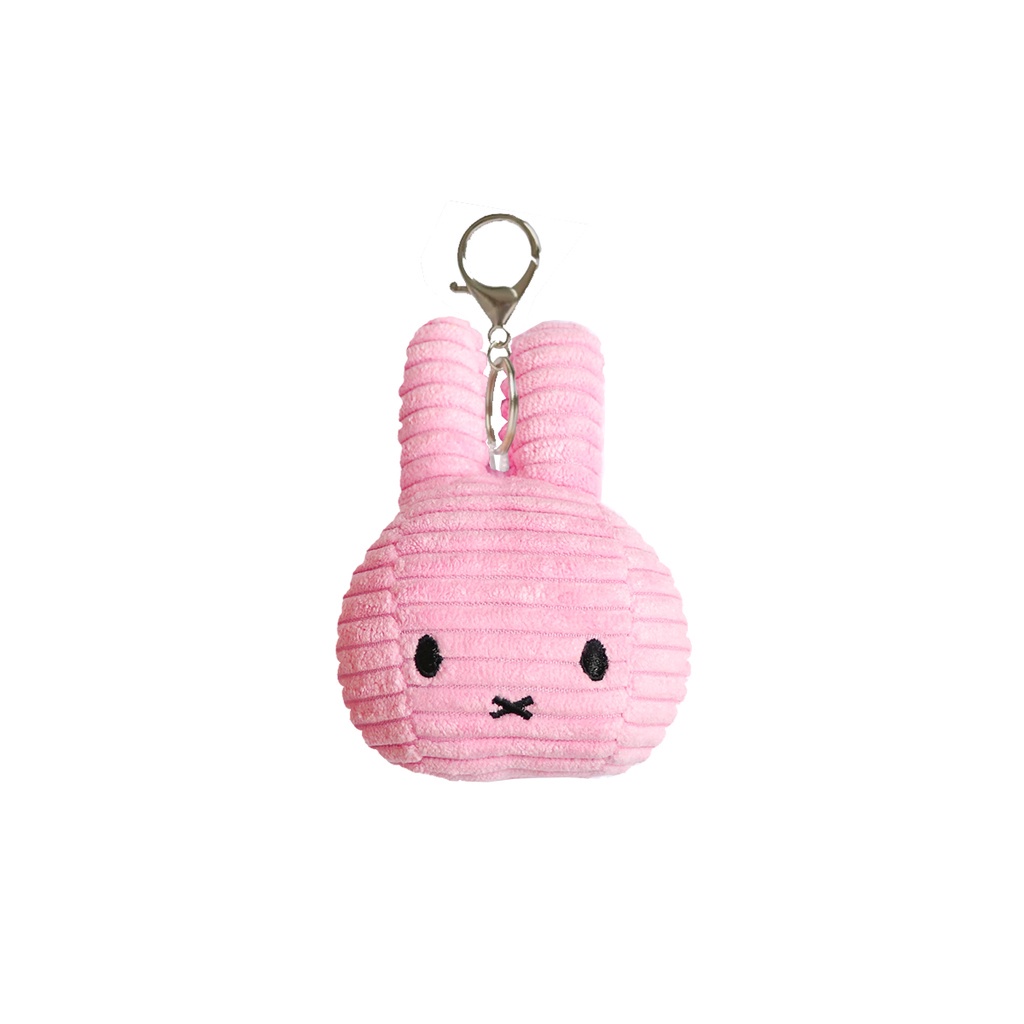 Miffy Head Keychain - Corduory Blush | Shopee Singapore