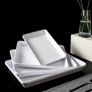 Melamine White Tray | Display Tray | Cooked Food Tray | Plastic ...
