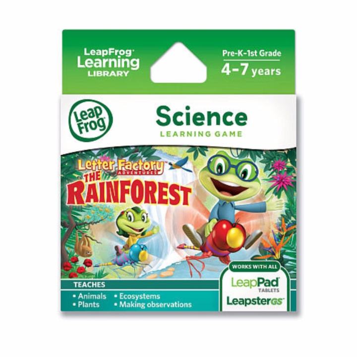 LeapFrog Explorer Software Science Learning Game: Letter Factory ...