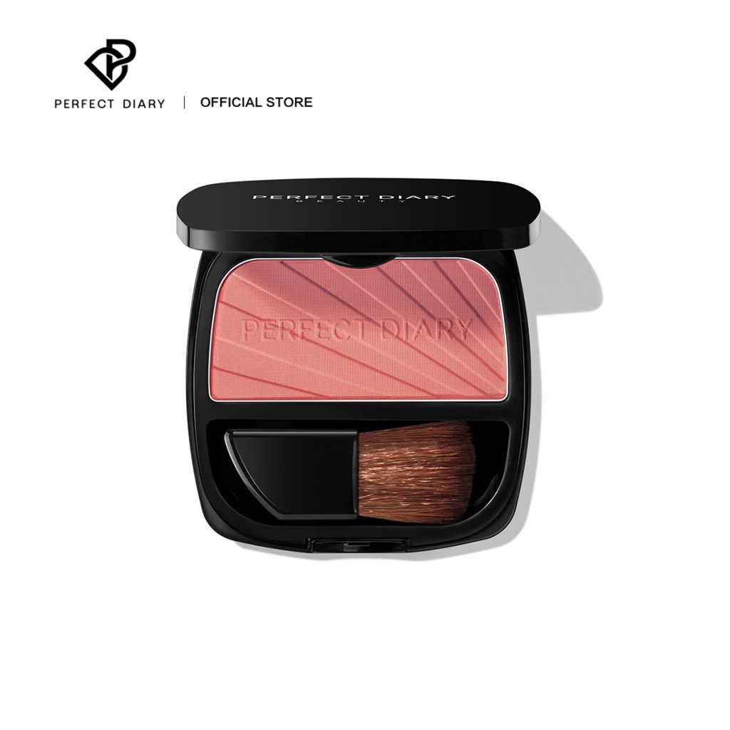 Perfect Diary Attractive Soft Pressed Powder Blush | Shopee Singapore