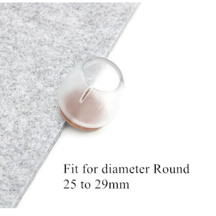 Table Chair Leg Caps 12Pcs Chair Leg Caps Rubber Feet Protector For ...