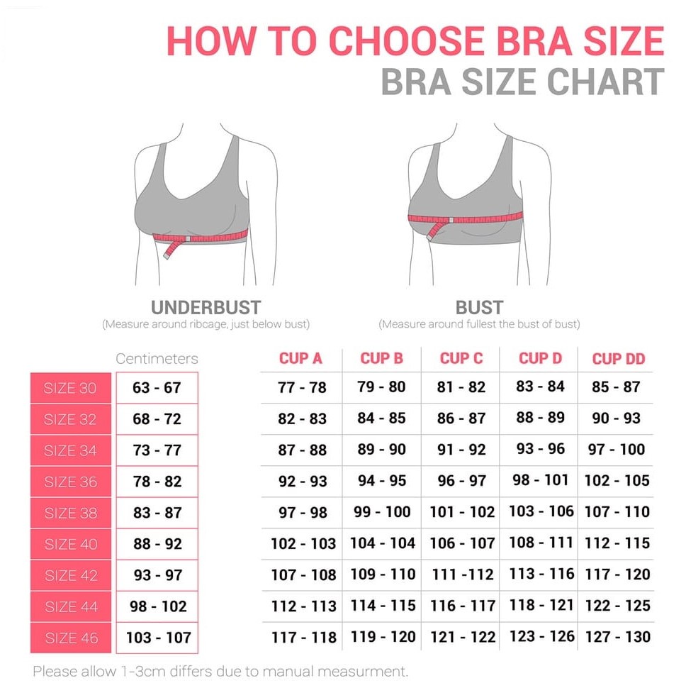 Women Bra Wired Steel Ring B Cup Wired Bra Baju Dalam Wanita Berwayar ...