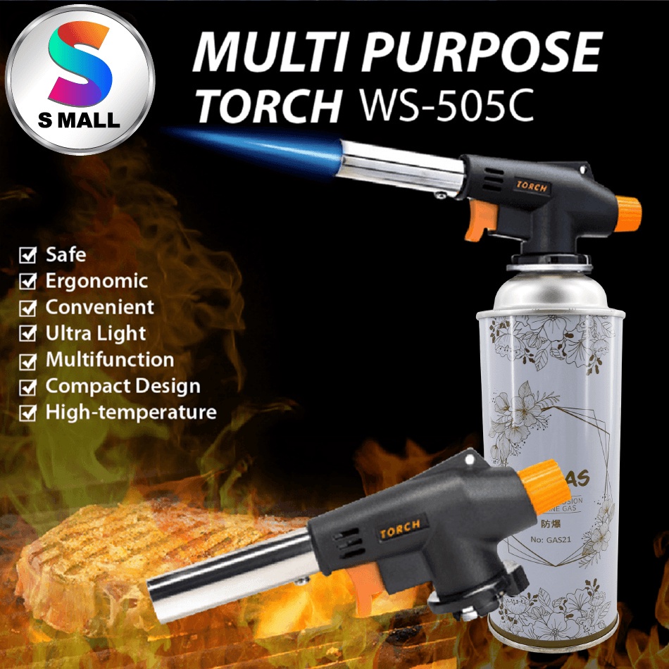 S MALL Multipurpose Butane Camping Gas Multipurpose Torch Butane Burner ...