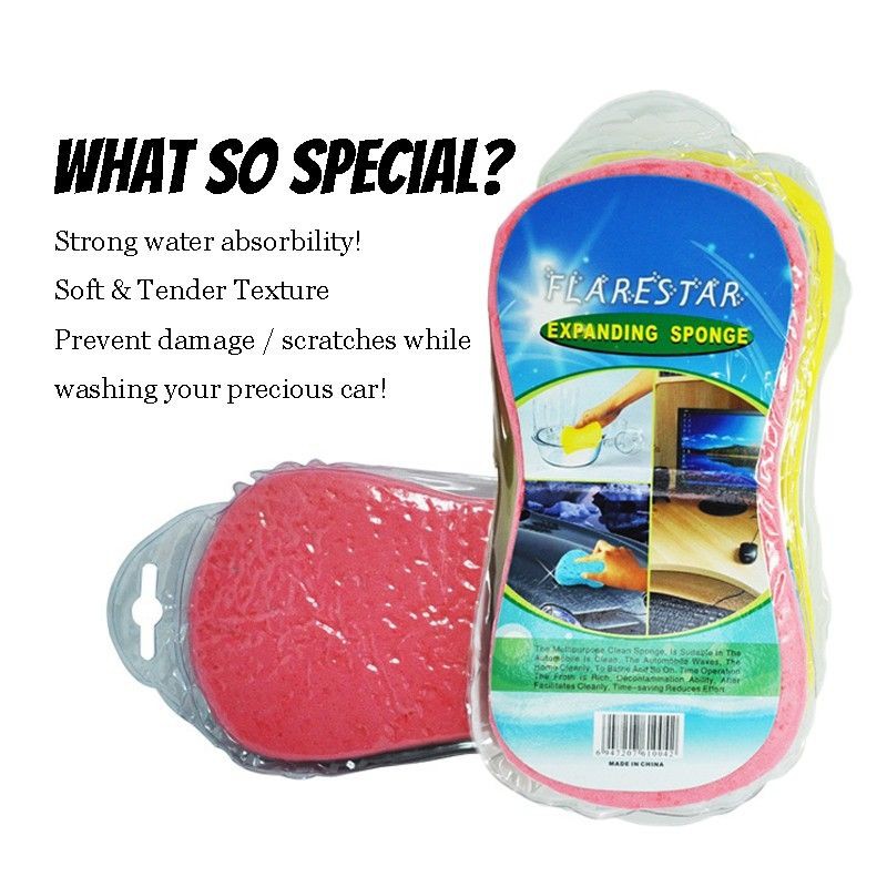 BORONG RM1.50 Span Basuh Kereta Tebal Cuci Kereta Cuci Dapur Cuci ...