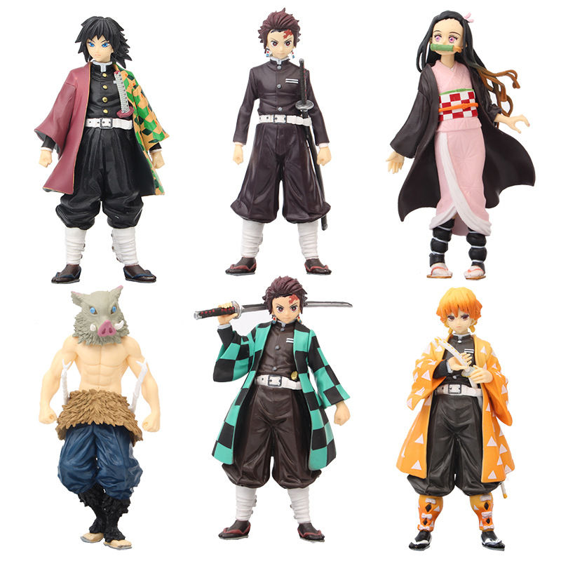 18Cm Action Figure Demon Slayer Kimetsu No Yaiba Kamado Pvc Figurine ...