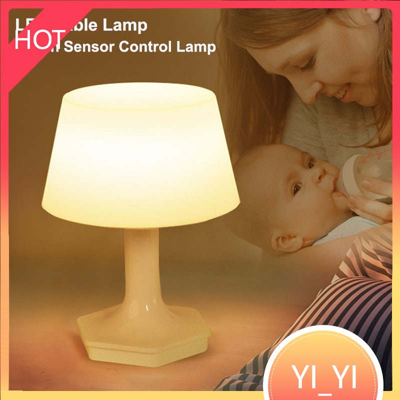 LED Table Lamp Night Light Bedroom Bedside Bedlight Remote Control USB ...