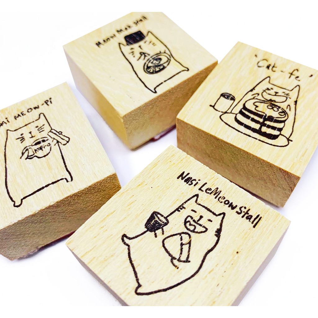KITTY RUBBER STAMP (4CM x 5CM & 2.5CM x 2.5CM) | Shopee Singapore