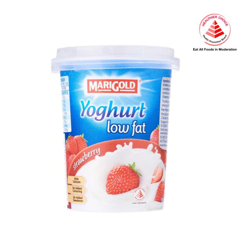 MARIGOLD Low Fat Yoghurt, Strawberry, 130g | Shopee Singapore