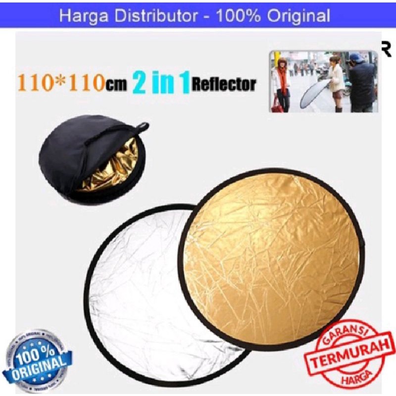 CAHAYA Reflector Light Photo Studio Reflector 2 in 1 (60cm) - Reflector ...
