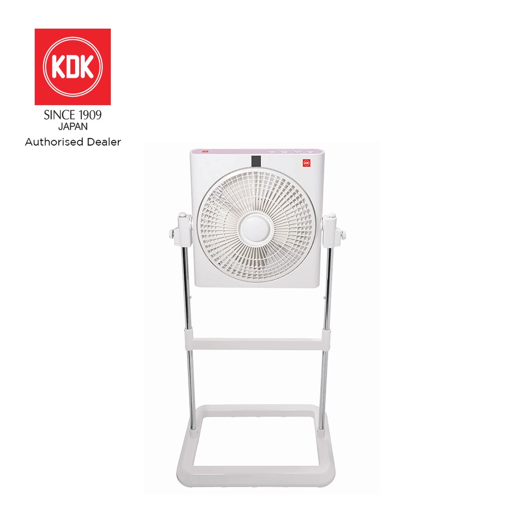 KDK SC30H Standing Box Fan with Remote Control, 3-Speed and Adjustable ...
