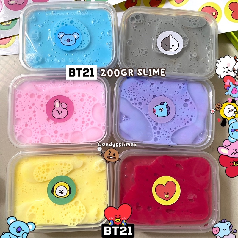Slime BT211 SLIME BTS SLIME TOFU SLIME KIT SLIMEACTIVATOR SLIME BOBA ...