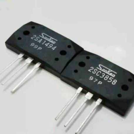 Sanken 2SC3858 And 2SA1494 Transistors Original | Shopee Singapore