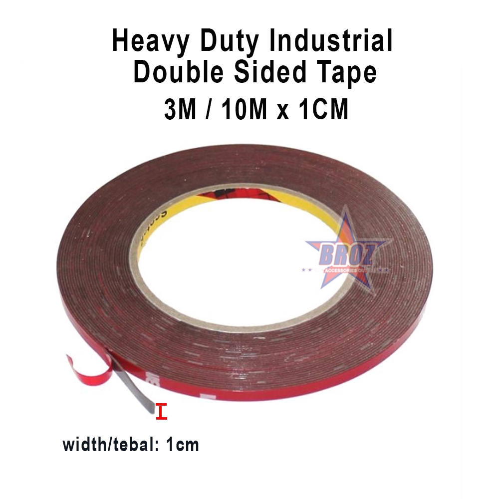 Heavy Duty Industrial Double Sided Tape For Industrial , Car Plate ...
