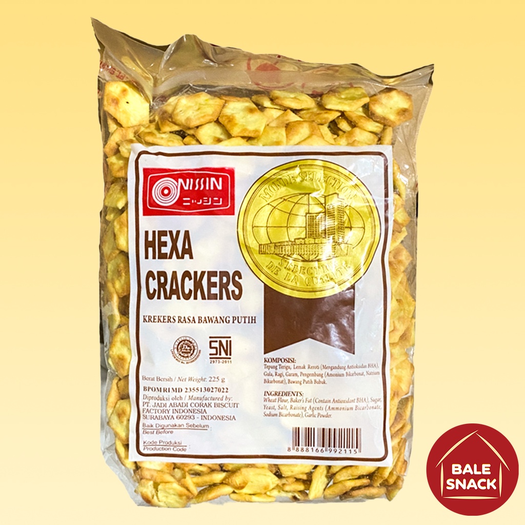 Nissin Hexa Crackers - Hexa Cracker - Onion Cracker Flavored Biscuits ...