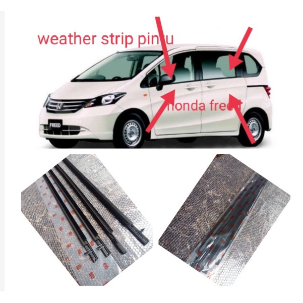 Car Outside Window Moulding Weatherstrip Seal Belt Weather Strip ...