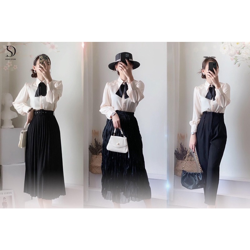 Doris style shirt + military uniform SET (NO SEPARATE SET) | Shopee ...