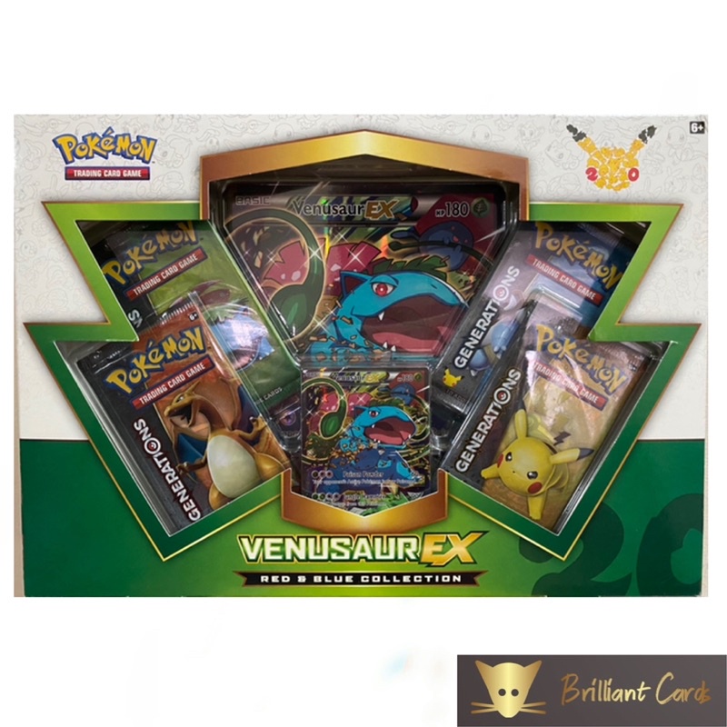 Pokemon Venusaur EX Generation Box | Shopee Singapore
