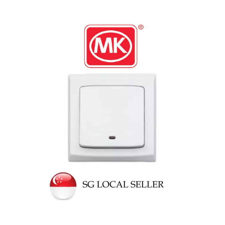 MK Electric Wide Rocker 1 Gang 1Way 2Way 20A Water Heater Switch ...