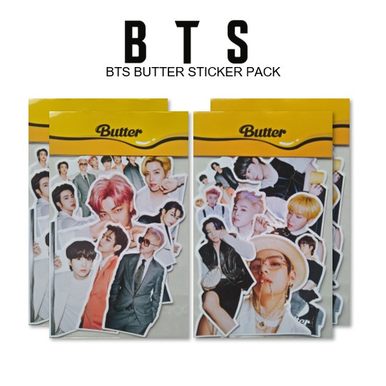 BTS BUTTER STICKER PACK | Shopee Singapore