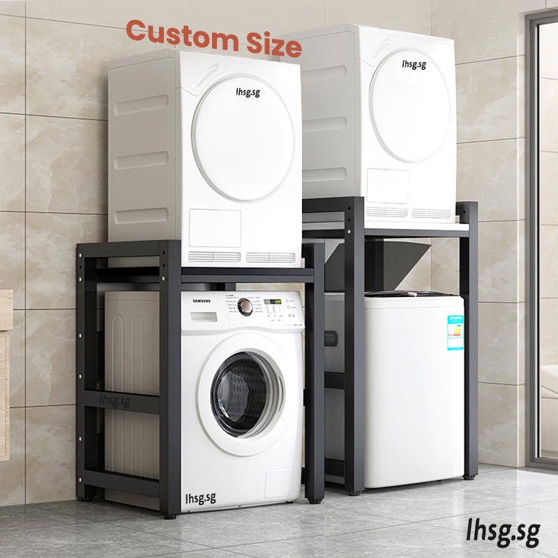 LHSG Washing Machine Rack Dishwasher Rack Bathroom Accessories Bathroom ...