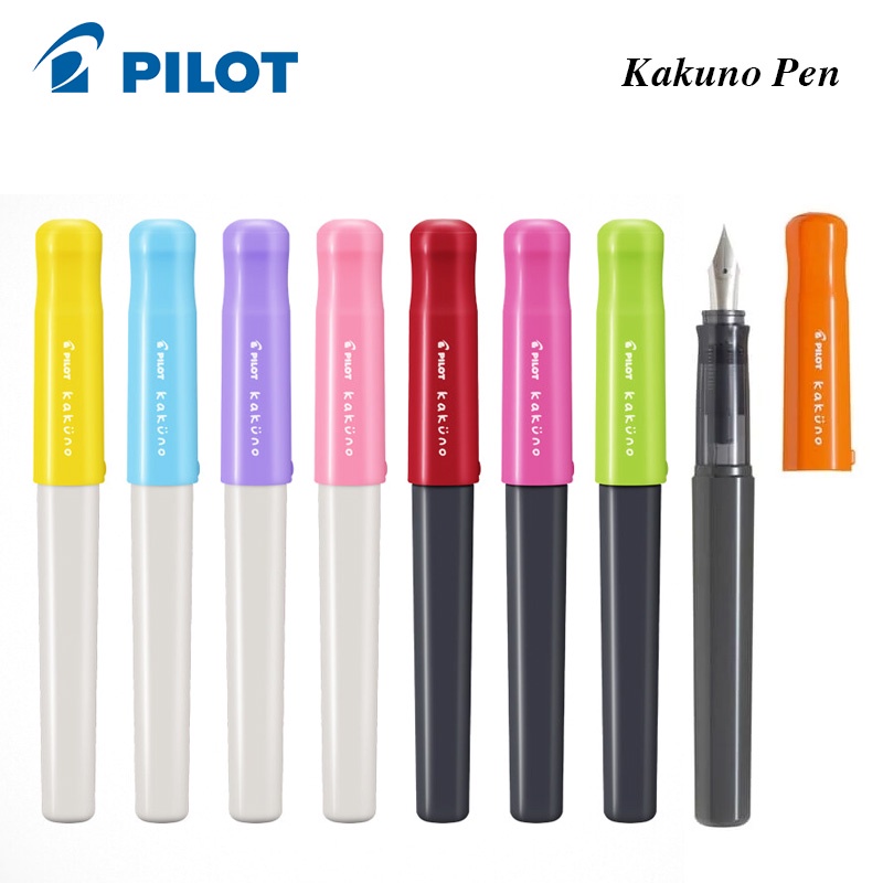 Pilot Kakuno Fountain Pen Fine / Medium (F M) / Japanese Writing ...