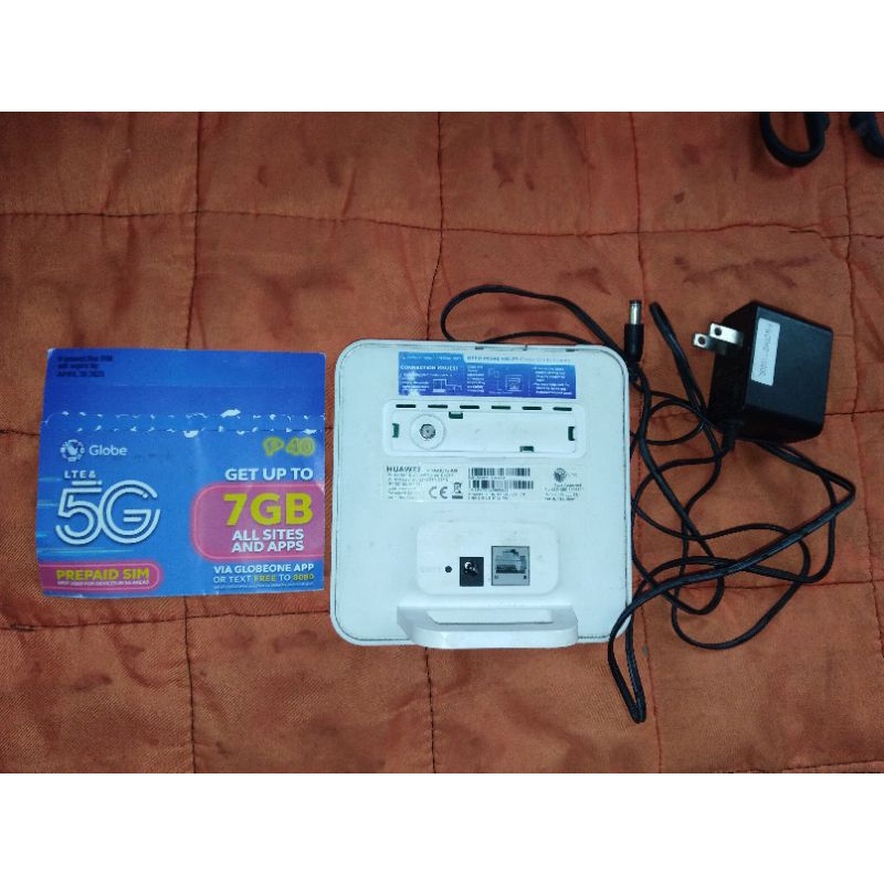 GlobeAtHome 4G-LTE Prepaid Wifi (B312-939/CAT4) - Pre Owned/2nd Hand ...