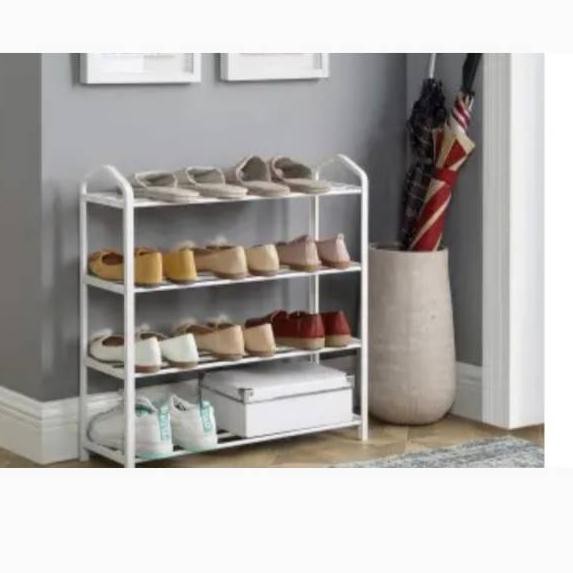 Ace - Krisbow Shoe Rack 4 Levels, Shoe Rack 4 Stacking | Shopee Singapore