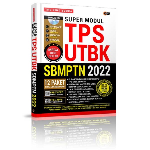 Super Module TPS UTBK SBMPTN 2022 (PLUS CD) C-MEDIA Pulus | Shopee ...