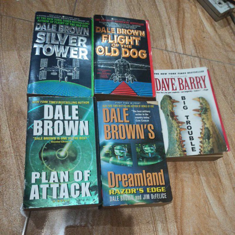 Dale Brown plan of attack flight of the old dog silver tower dreamland ...