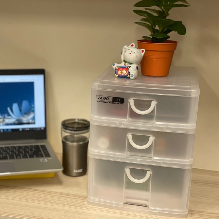 ALGO 3 Tier desk organizer drawer case, minimalism, simple looks ...