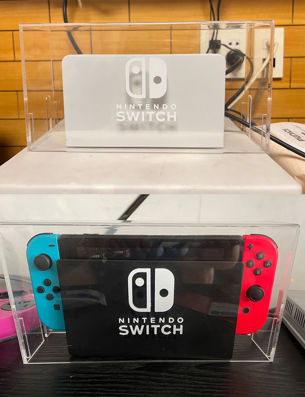 For Nintendo Switch Dust Cover Switch / OLED Game Console Logo Dust ...