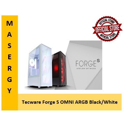 Tecware Forge S OMNI ARGB Black/White | Shopee Singapore