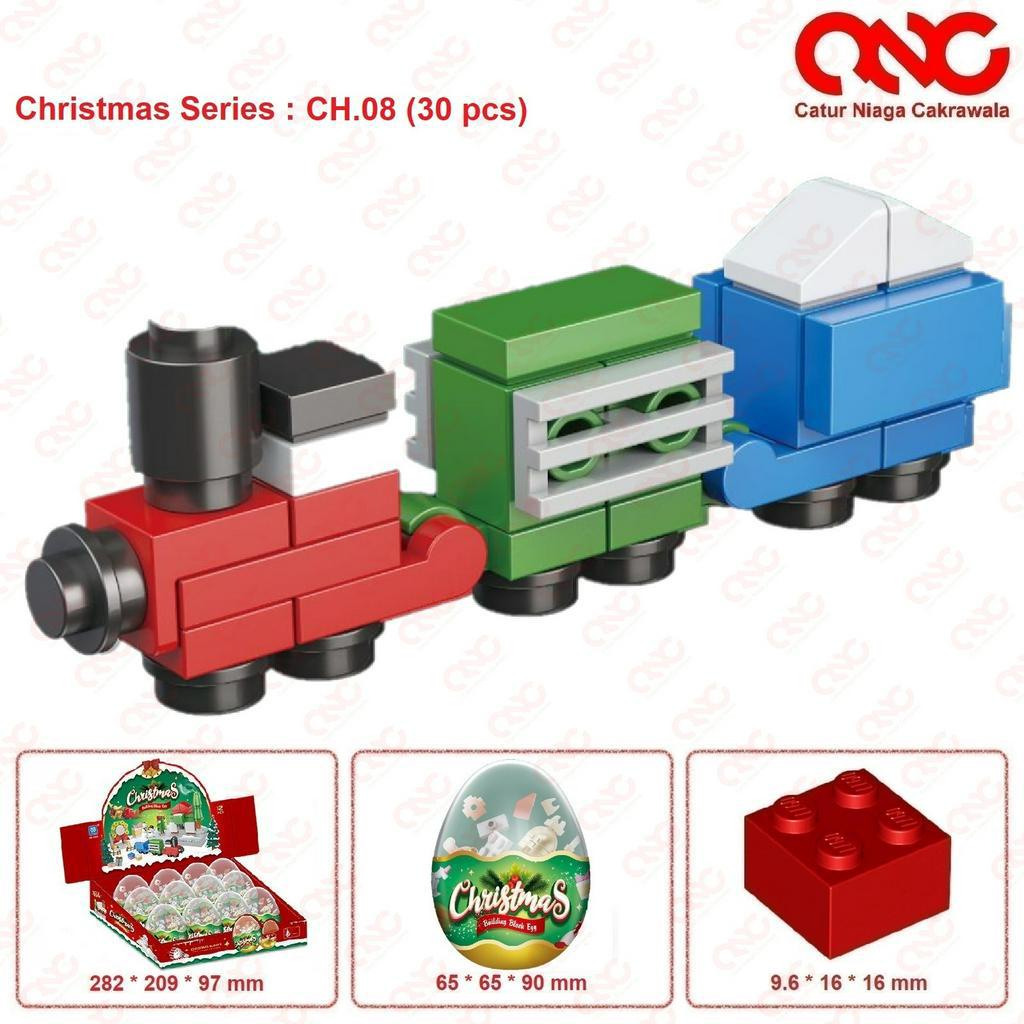 Cnc Brick & Block - Christmas Series, LEGO Compatible (Surprise Egg ...