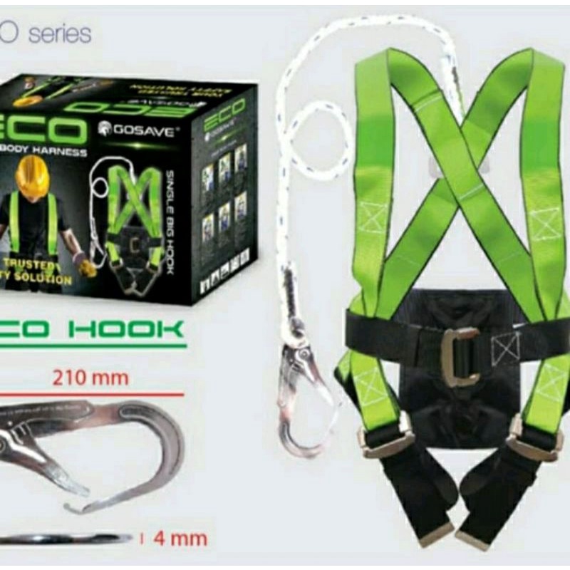 Full Body harness Eco single big hook | Shopee Singapore
