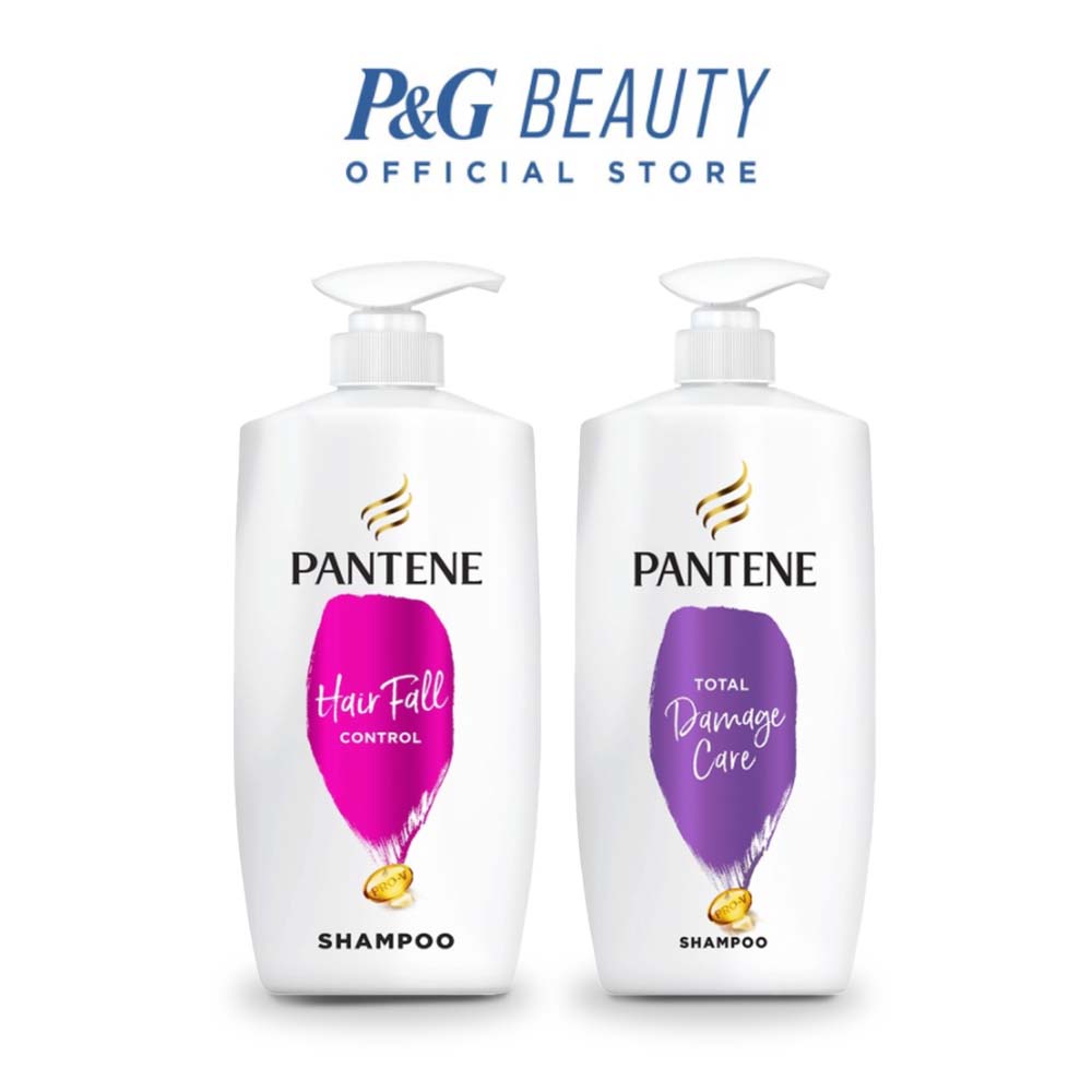 Pantene Pro-V Hair Fall Control/ Total Damage Care Shampoo 1.2 L ...