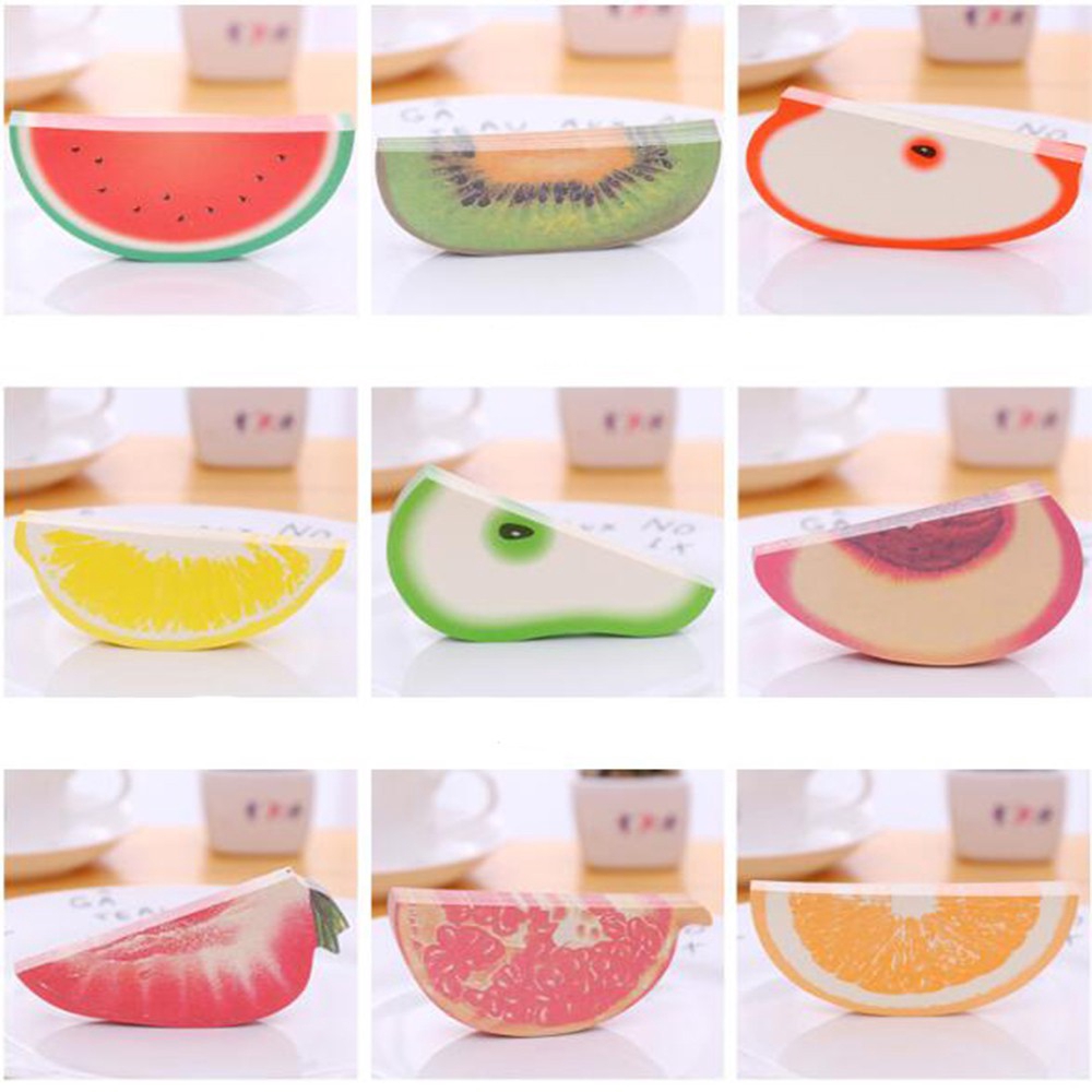 Fruit Scrapbooking Note Memo Pads Portable Scratch Paper Notepad Post ...