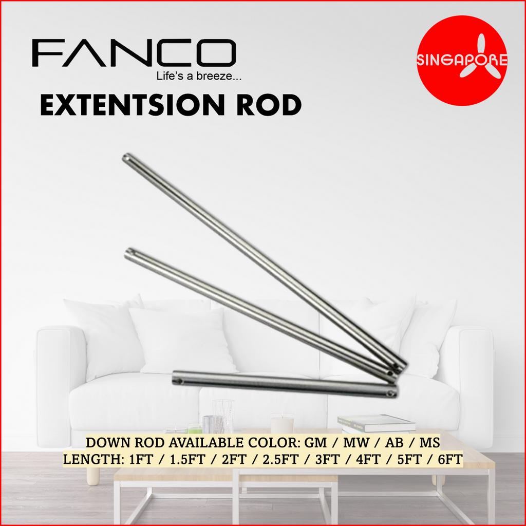 Ceiling Fan Extension Rod Singapore | Shelly Lighting