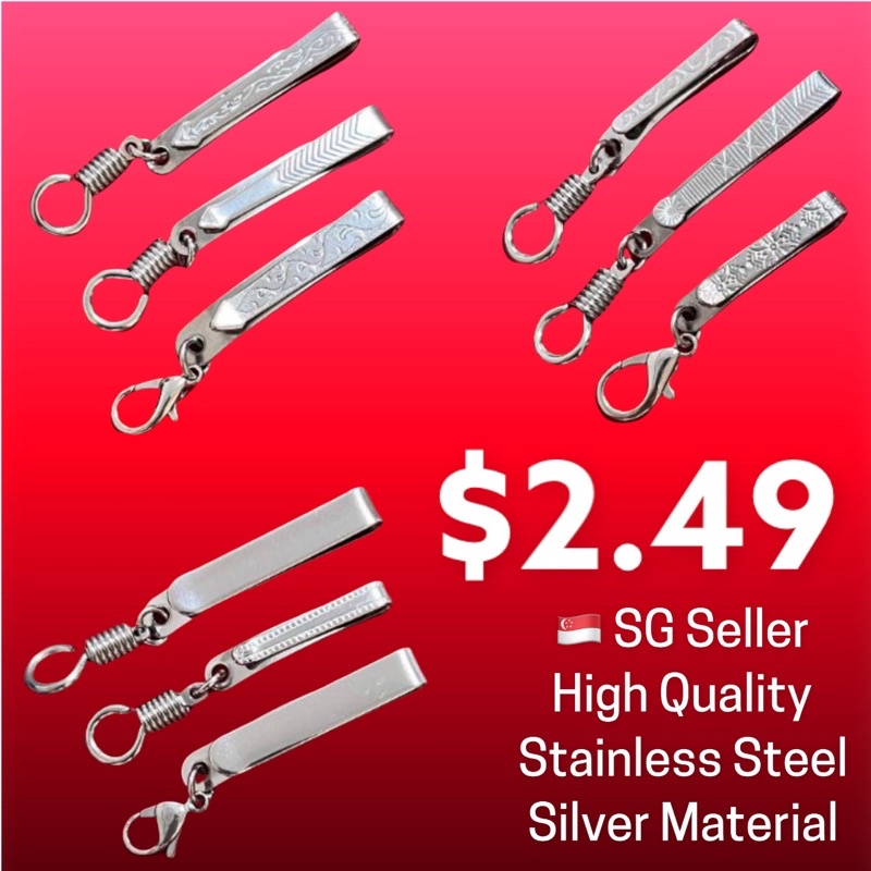 [2022 NEW Stainless Steel Amulet Clip Pin] *14 DESIGNS AVAILABLE A TO N ...