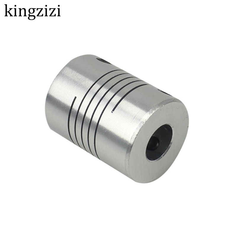 Stepper Motor Aluminum Alloy Z Axis Flexible Coupling Coupler Shaft ...