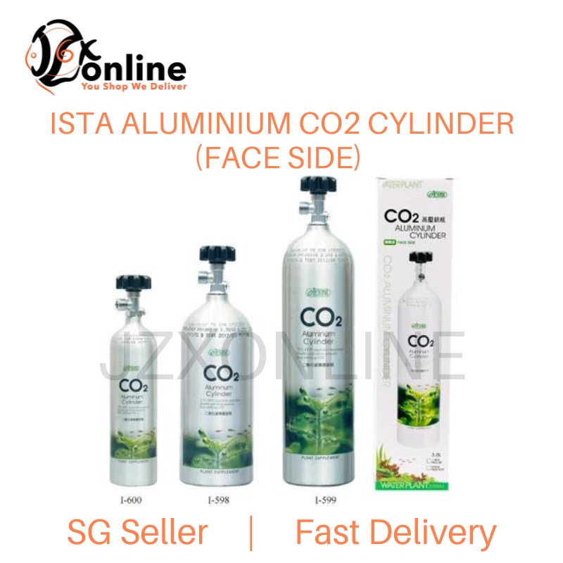 ISTA Aluminium CO2 Cylinder (Face Side) - 1L/2L/3L | Shopee Singapore