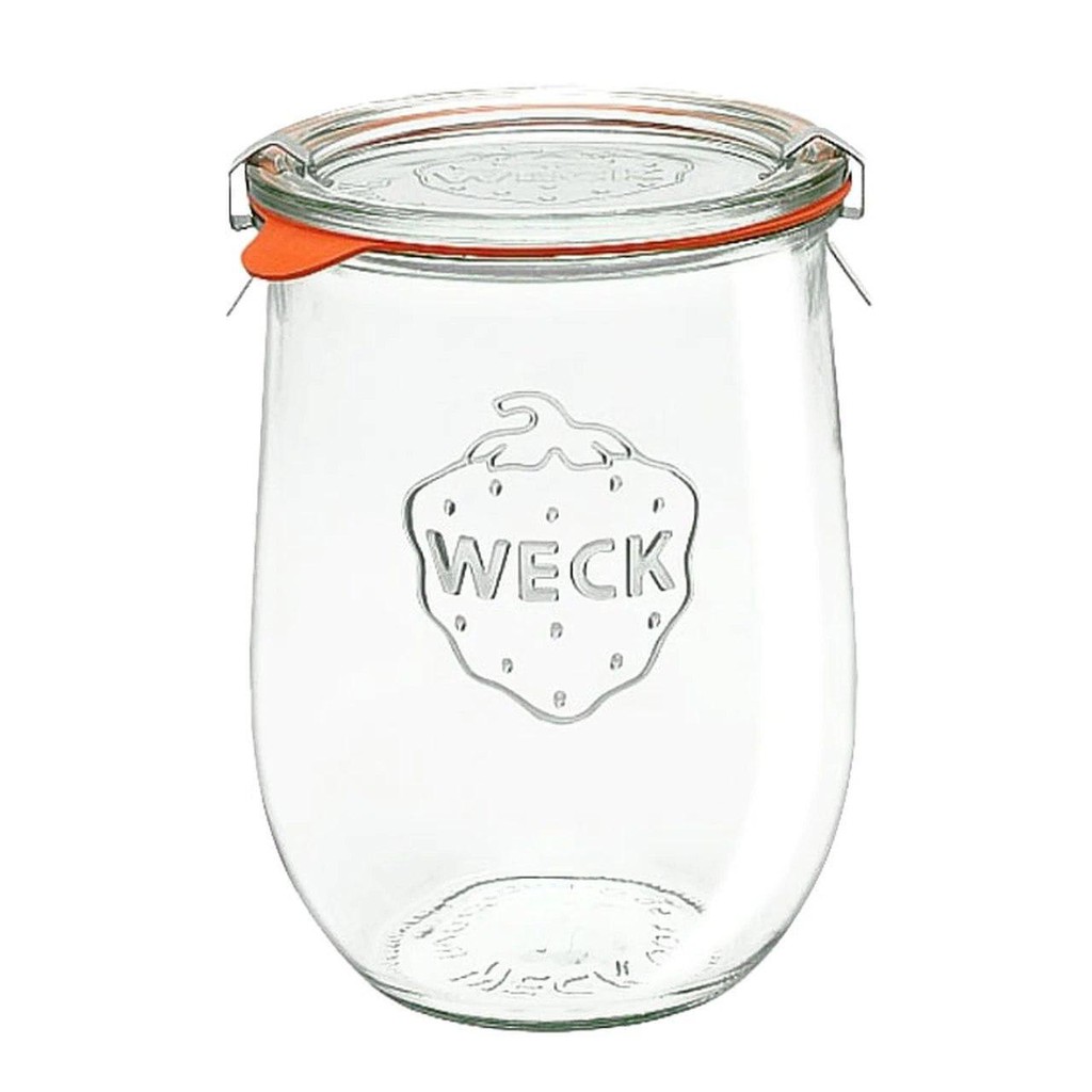WECK Jar Tulip 745 (1050ml) - 1L Glass Jar / Container - Made in ...