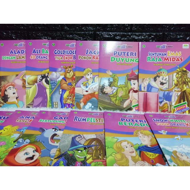 12 Buah Buku Cerita (Siri Anggur) | Shopee Singapore