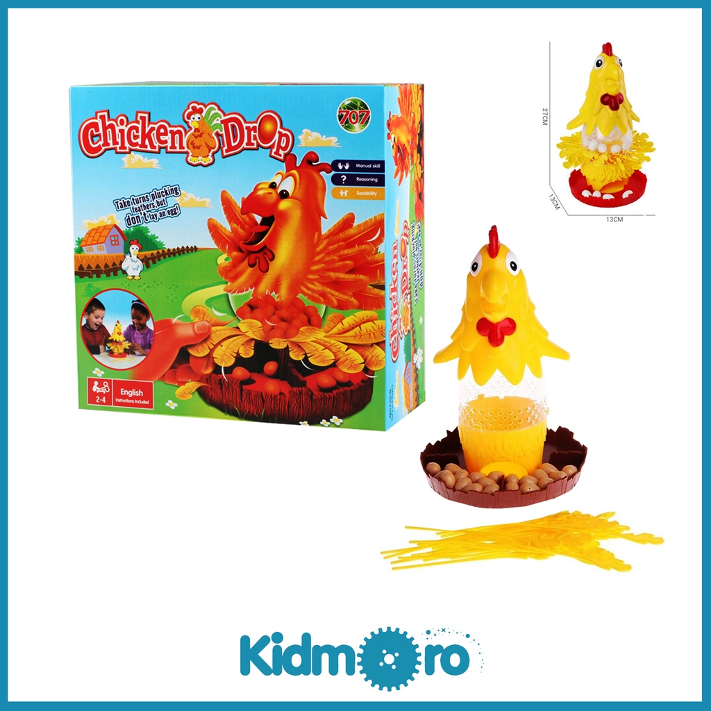 Kidmoro Chicken Drop, Family Fun and Party Game | Shopee Singapore